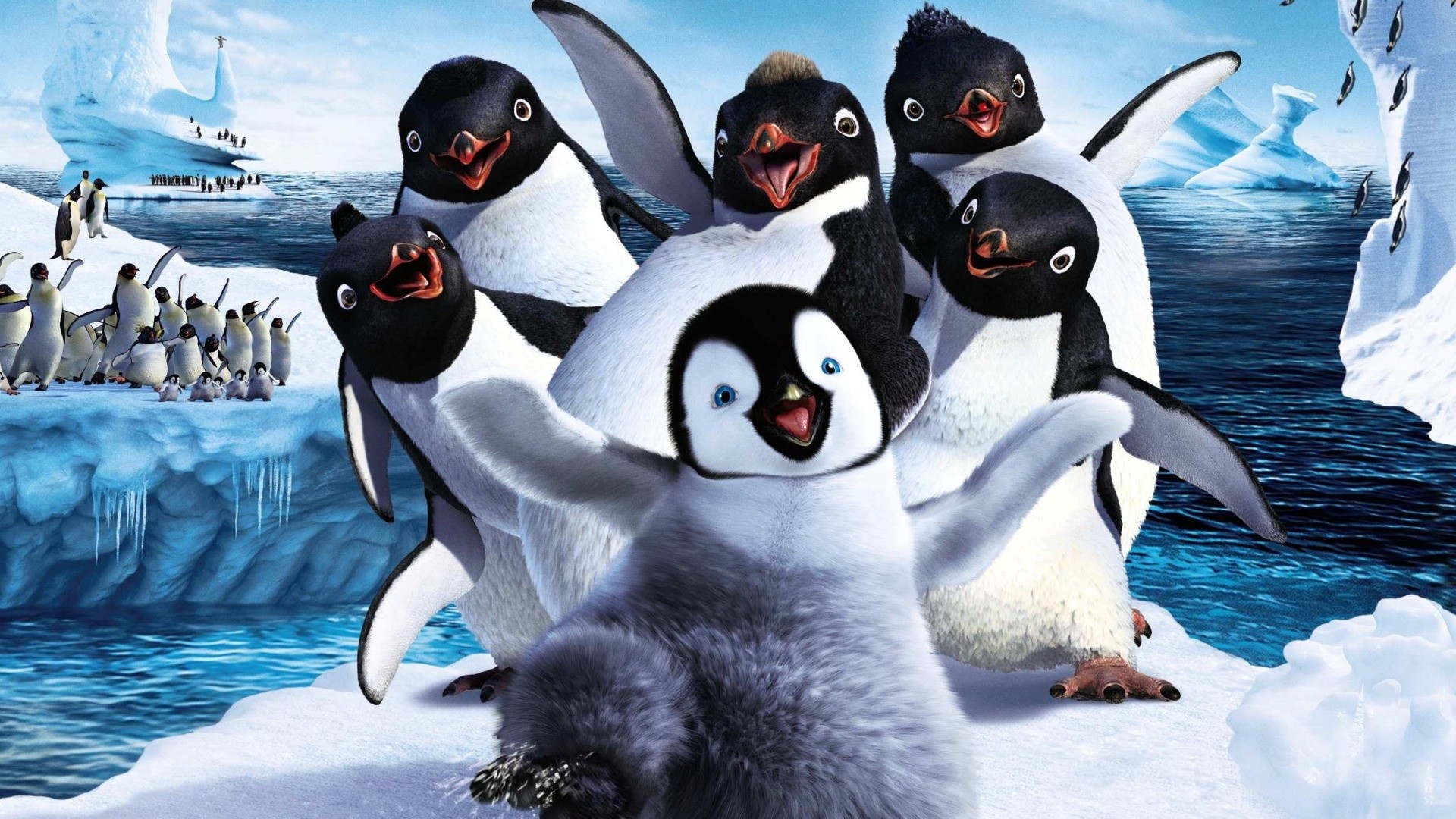Happy Feet Penguin Clipart