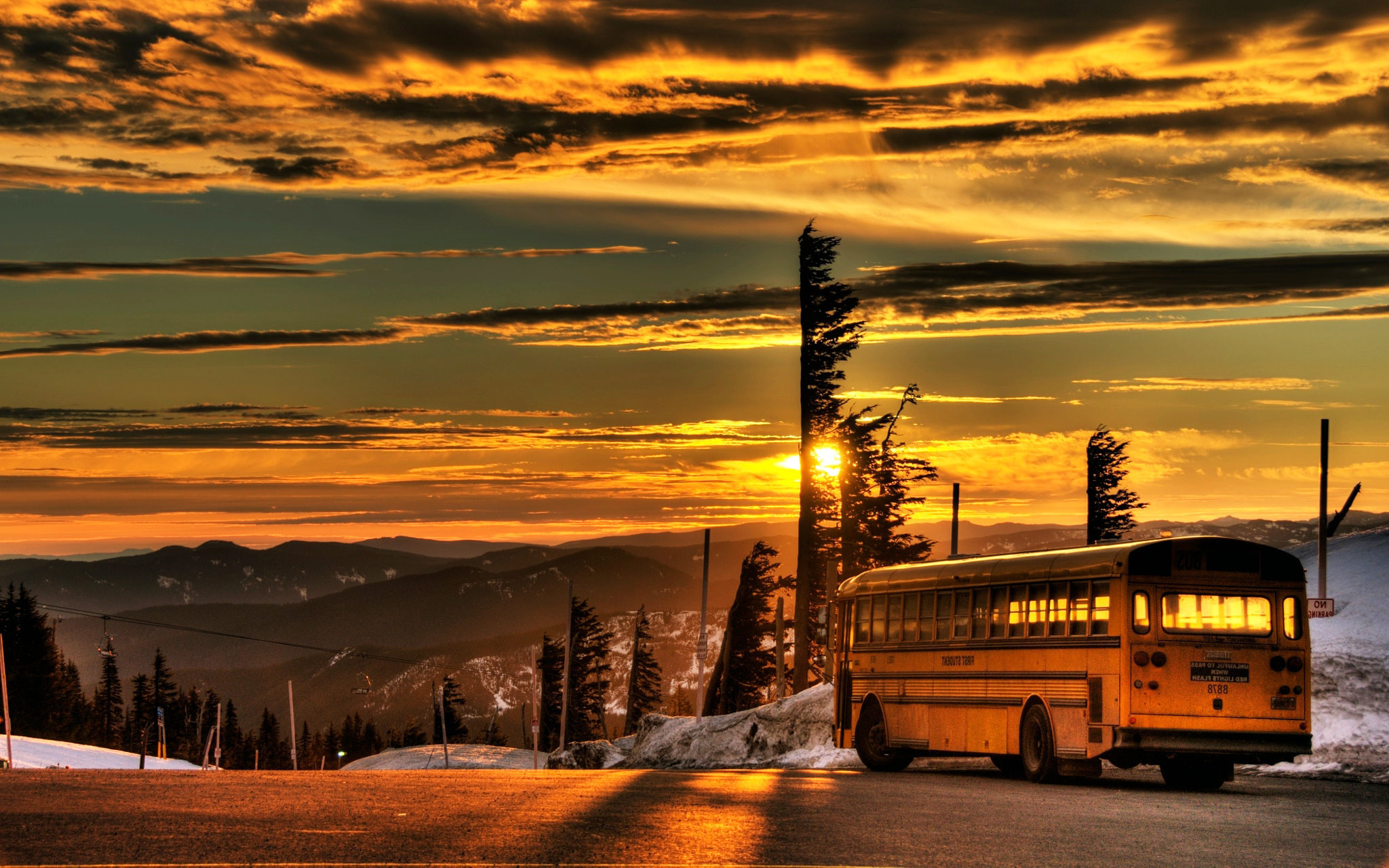 School Bus Wallpaper (51+ pictures) - WallpaperSet