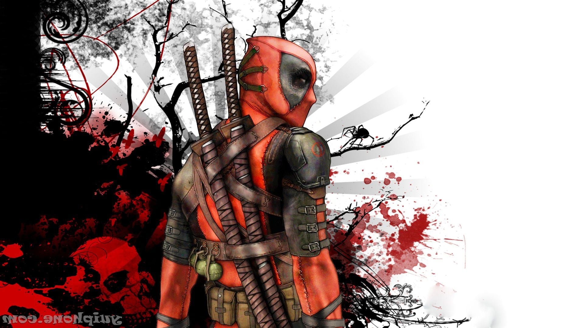 Deadpool Background (76+ pictures) - WallpaperSet