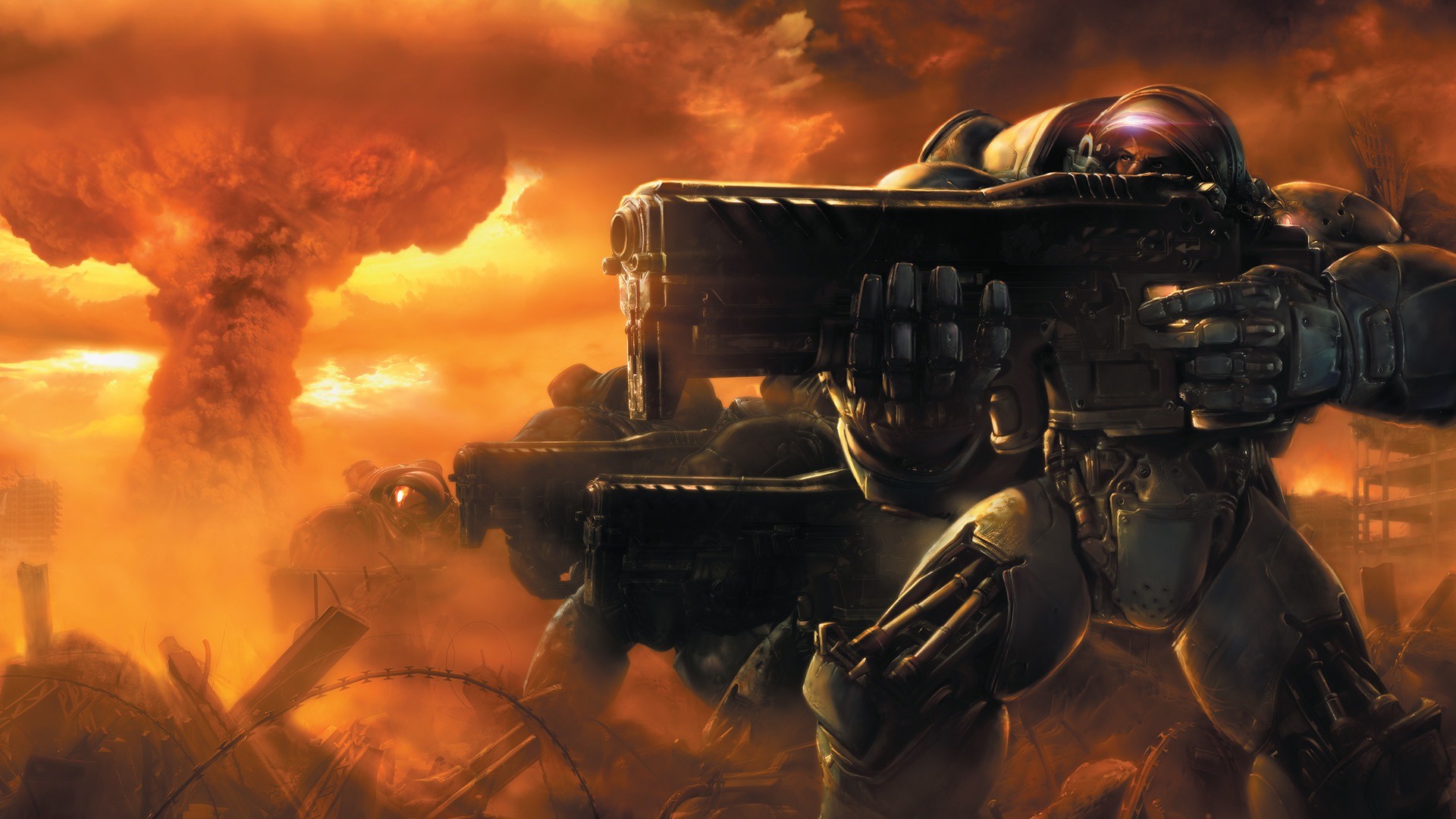Starcraft 2 Battle Wallpaper 1920x1080